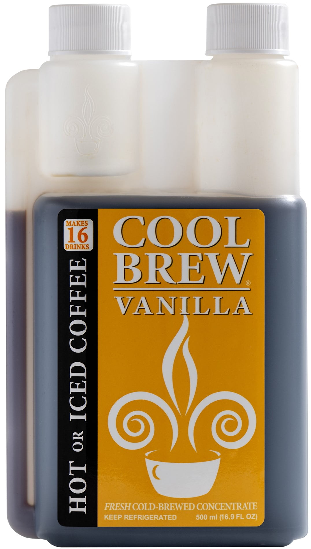 CoolBrew Vanilla Hot or Iced Coffee Concentrate, 16.9 fl oz. A Cold ...