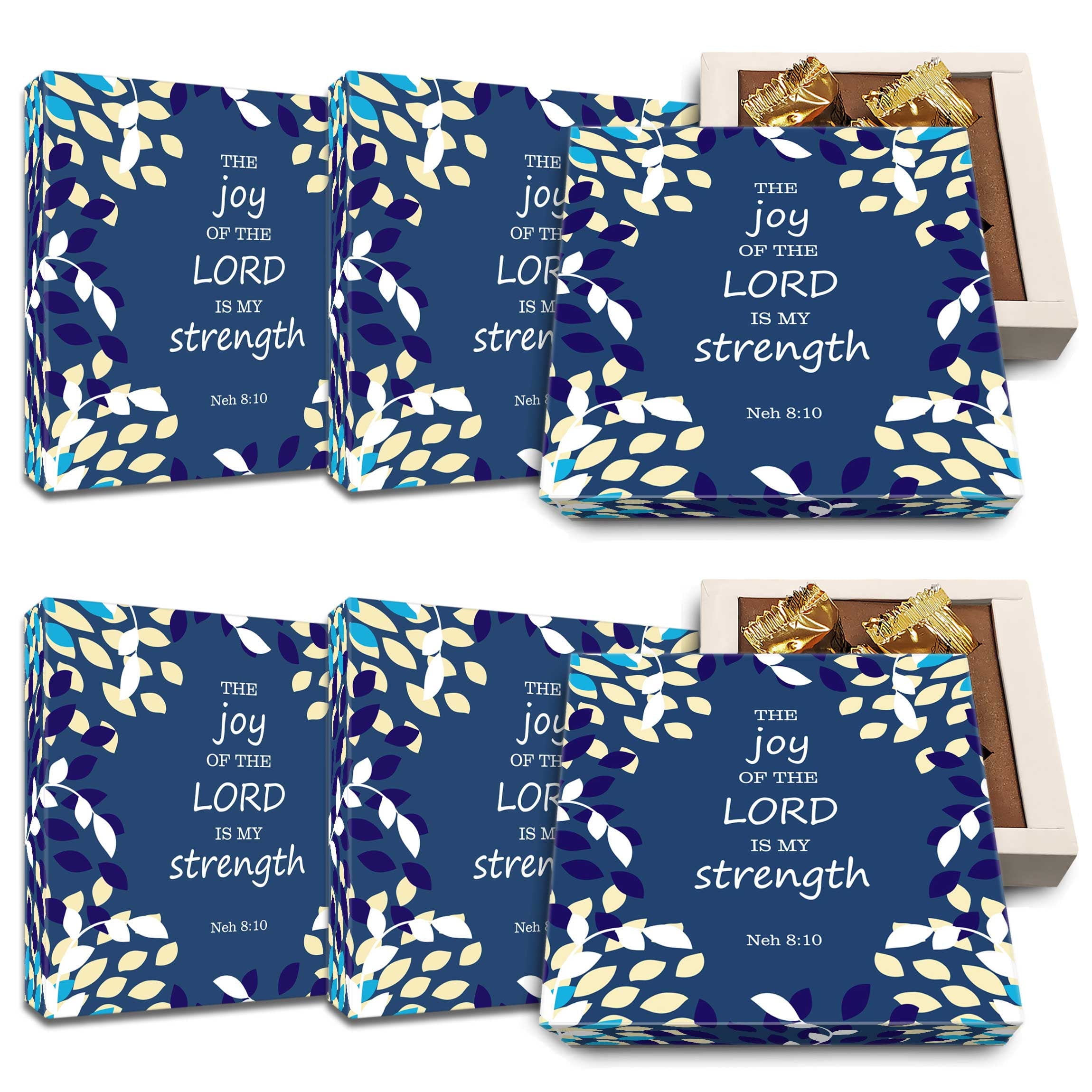 CoolGiftBox Bible Verse Chocolates - Christian Gifts Bulk Bible Verse ...
