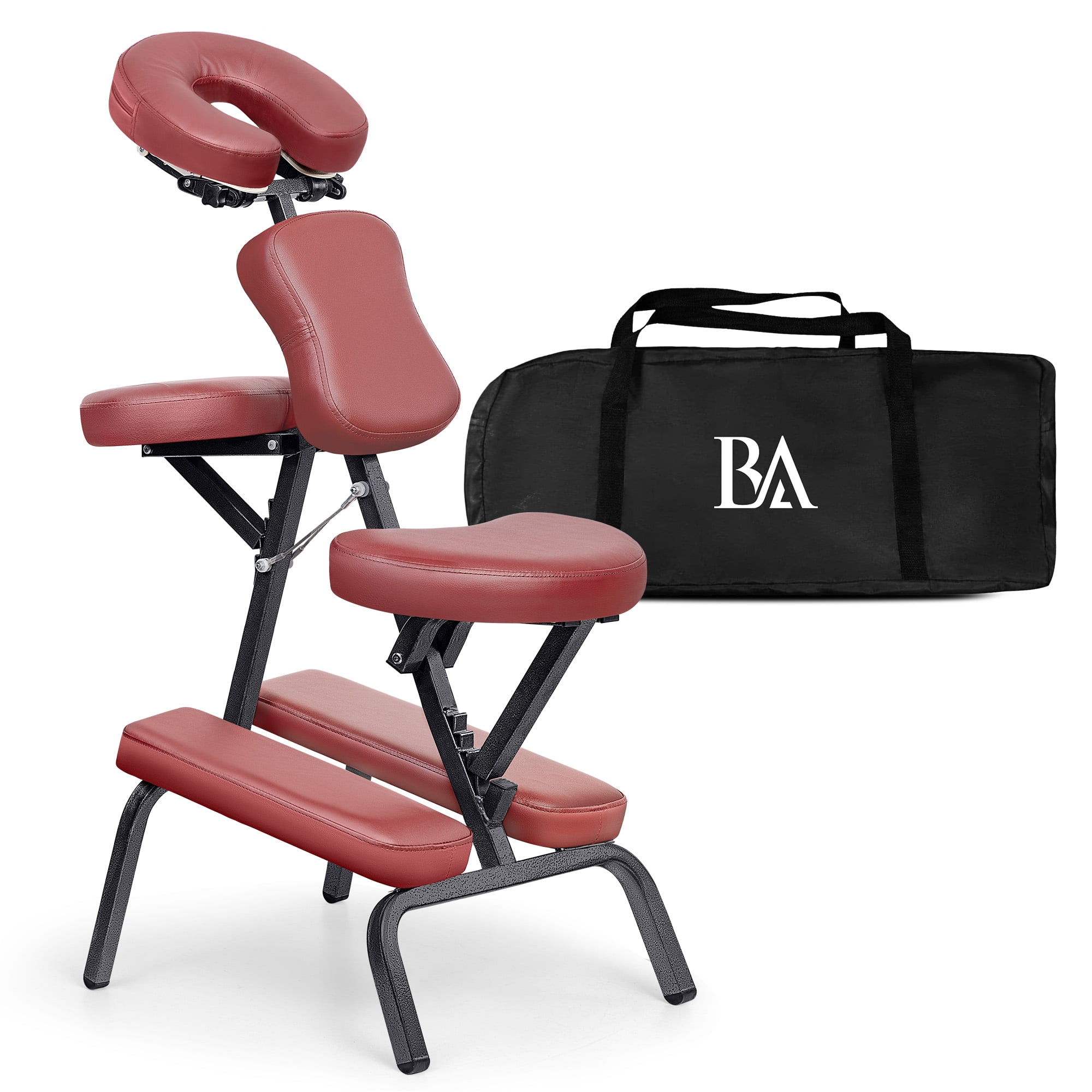 COOLHUT Folding Adjustable Tattoo Spa Chair, Portable Adjustable ...