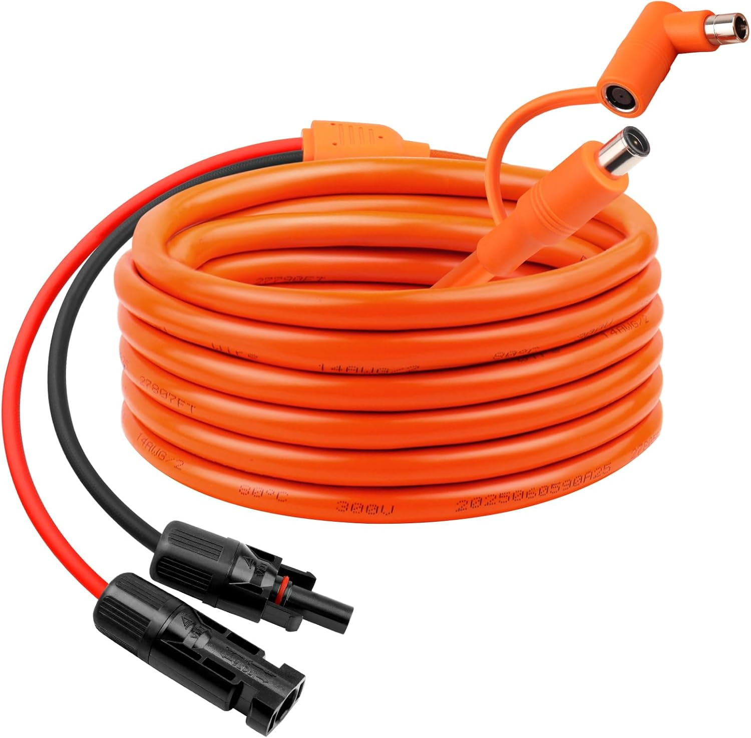 CoolStuff 10FT Solar Panel Connectors to DC 8mm Adapter Cable,12AWG ...