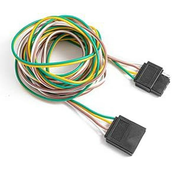 CoolStuff 4 Pin Trailer Light Wire Harness Extension 18 Gauge 4-Way ...