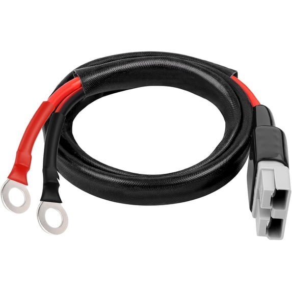 CoolStuff 8AWG Battery Quick Connect Cable 2FT, 50 Amp Anderson-Style ...