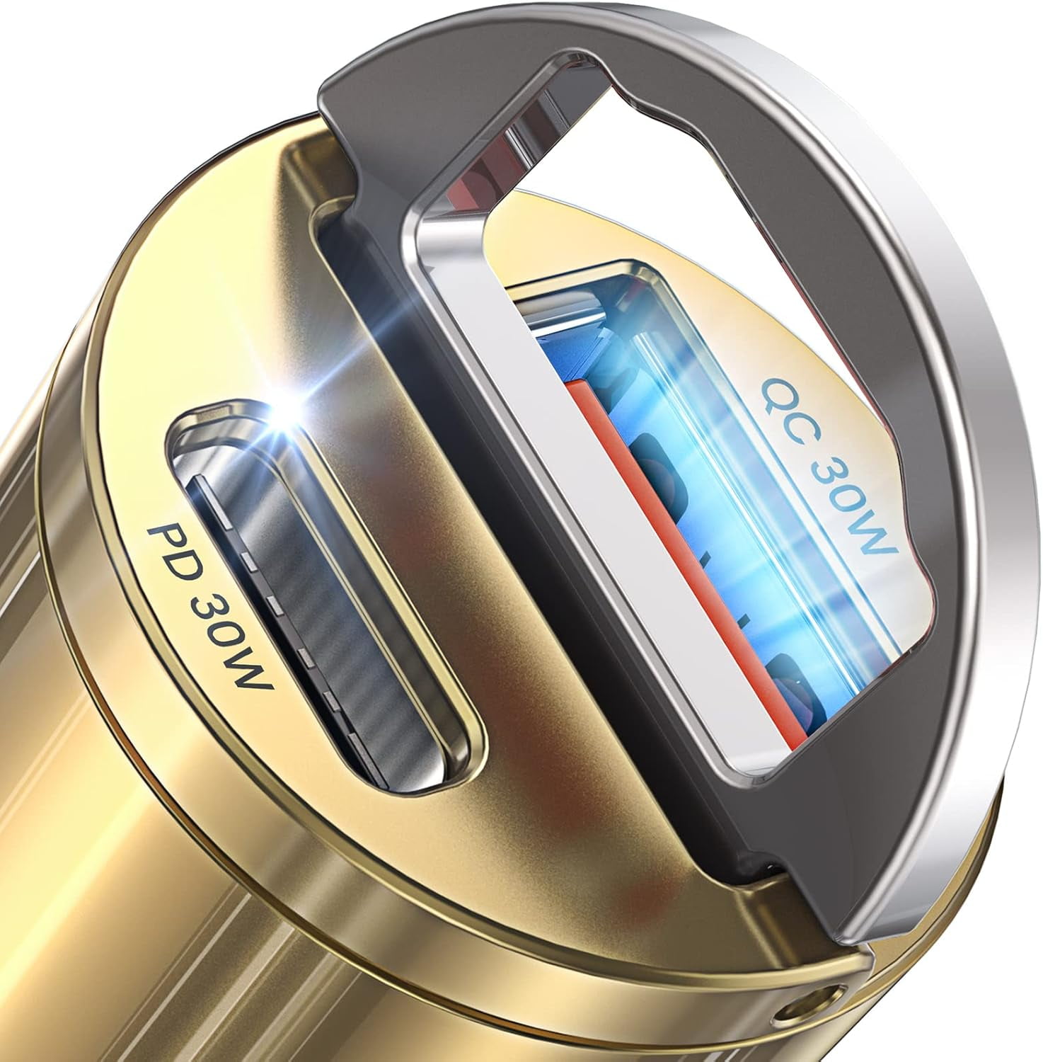 CoolStuff 90W USB C Car Charger Fast Charging,[Smallest Metal] Car ...