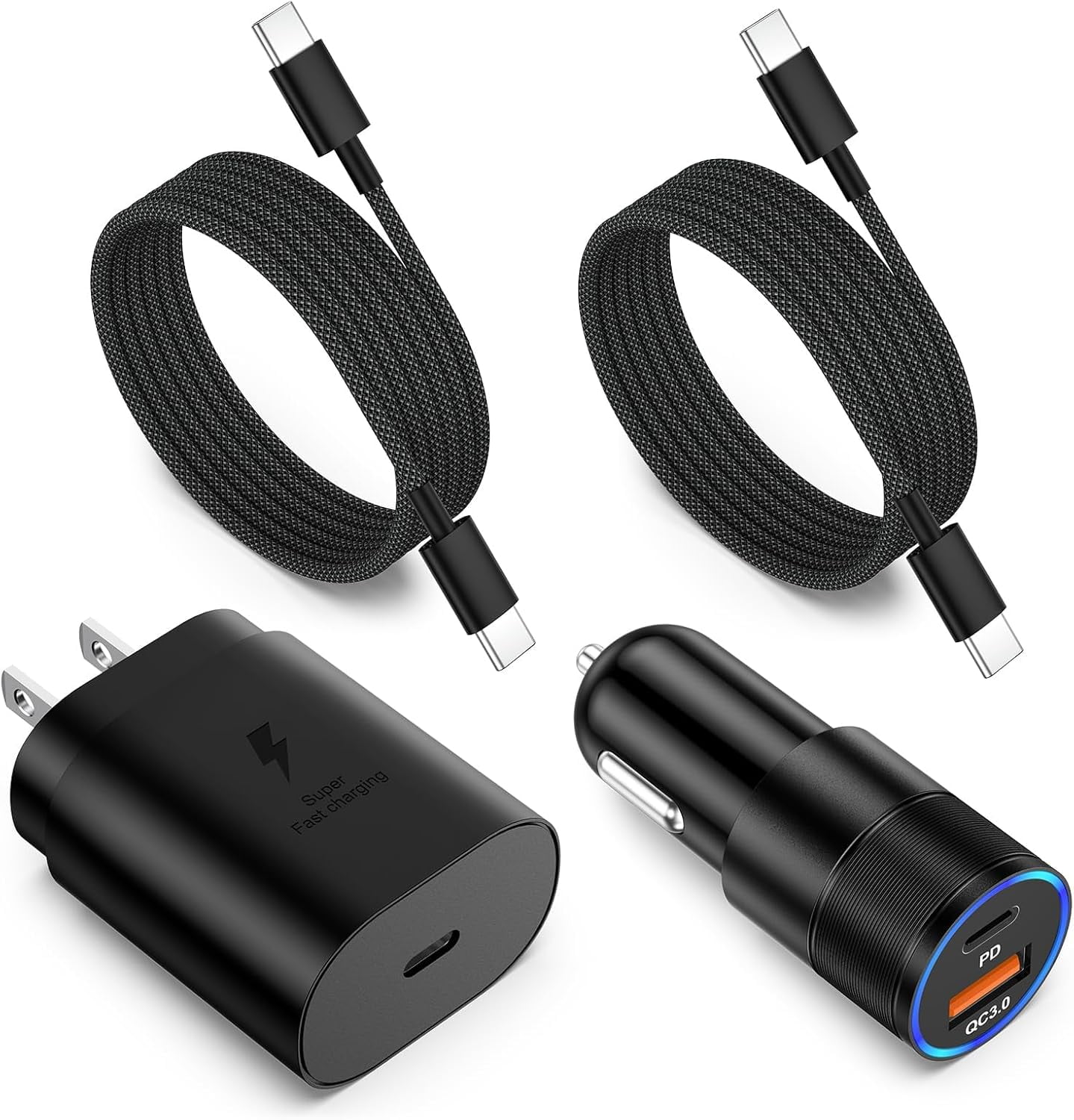CoolStuff Car Charger Fast Charging Type C, 25W USB C Wall Charger ...