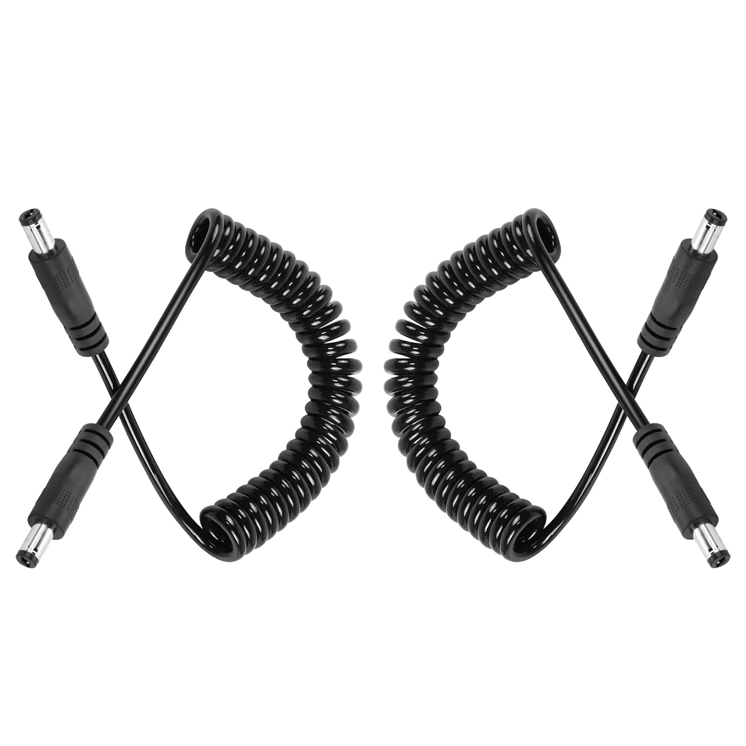 CoolStuff DC 5.5MM x 2.1MM Male to Male Plug Power Adapter Cable DC ...