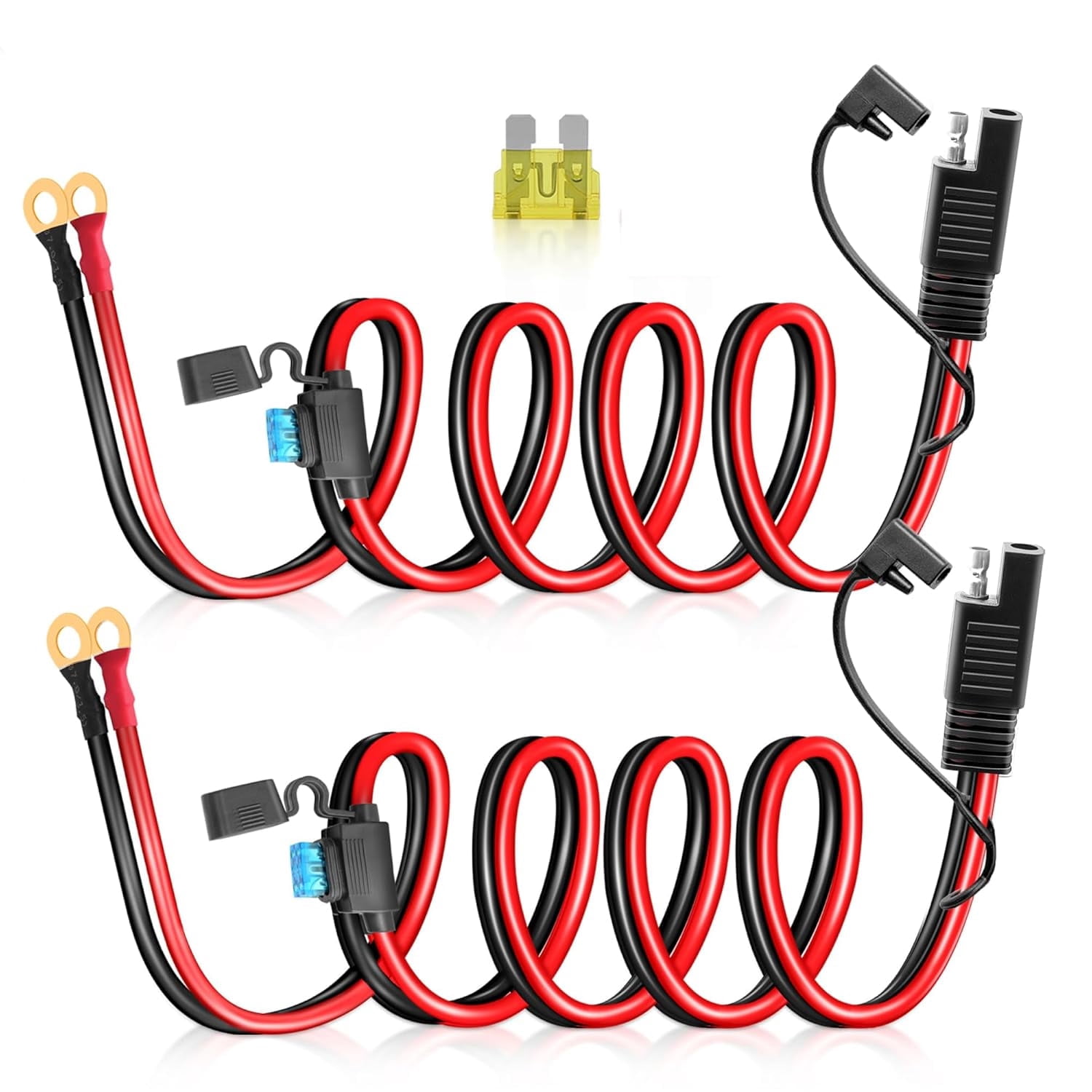 CoolStuff SAE Connector 1FT 10AWG,SAE Battery Quick Connect Plug ...