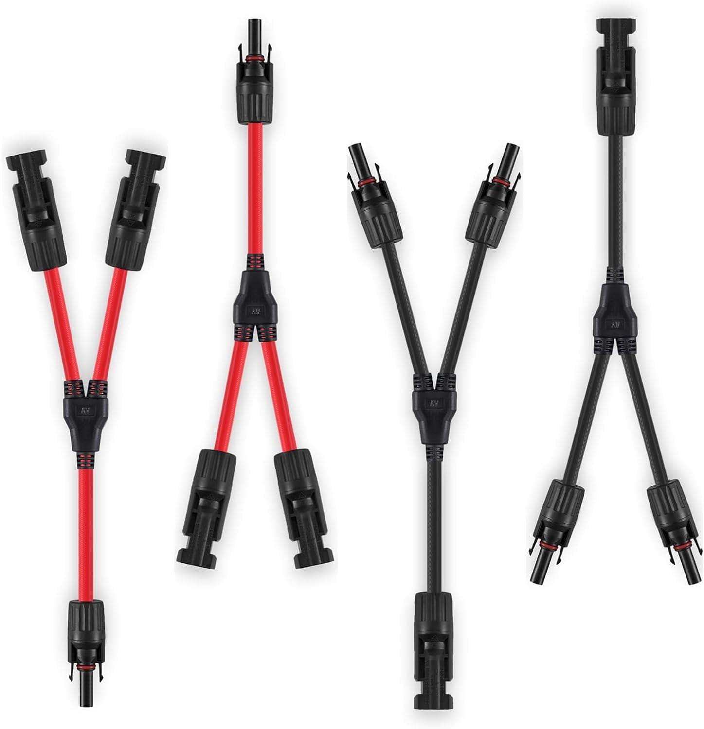 CoolStuff Solar Connectors Y Branch Parallel Adapter 10AWG Cable for ...