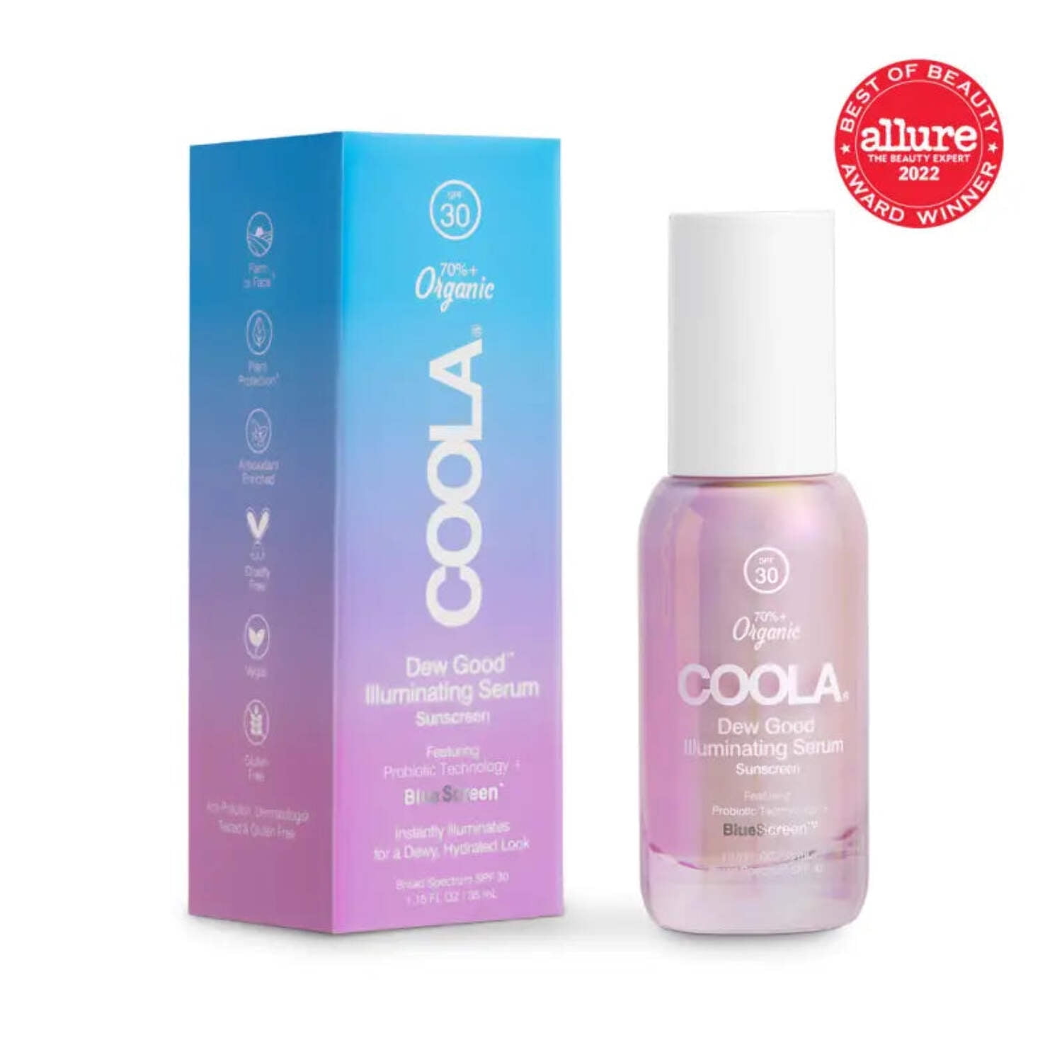 Coola Dew Good Illuminating Serum SPF30 35ml - Walmart.com