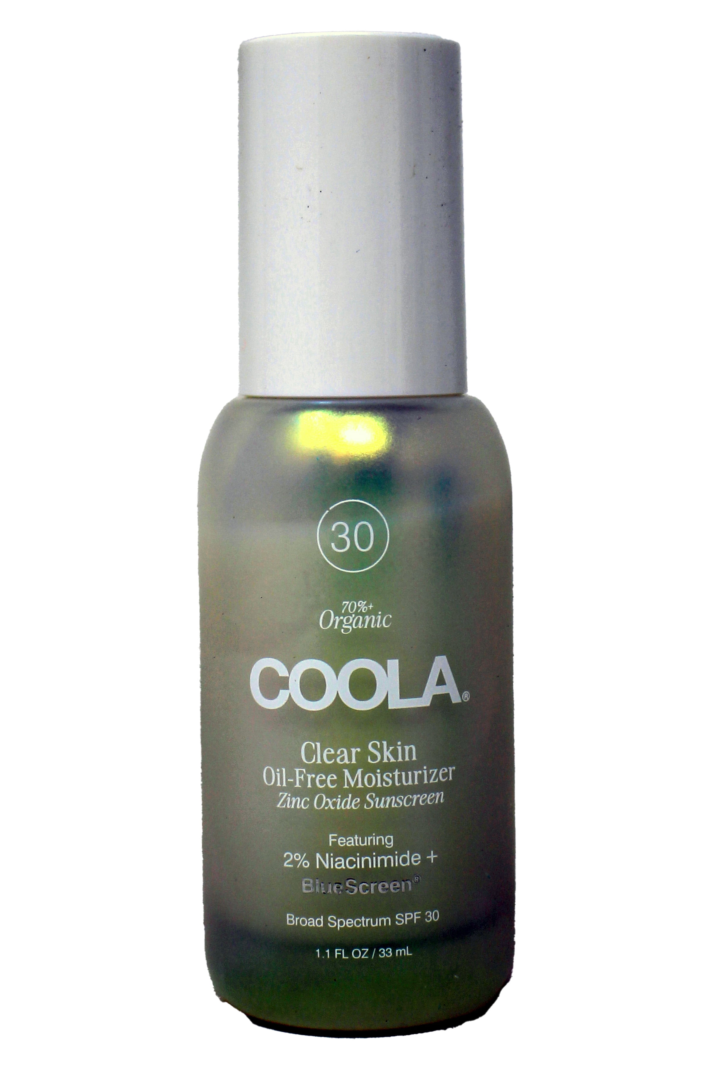 Coola Organic Clear Skin Oil-Free Moisturizer SPF 30, 1.1 Ounces ...