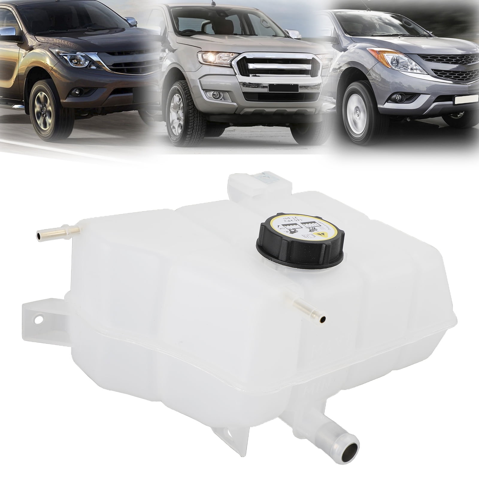 Factory 43 Coolant Overflow Bottle Tank, Plastic Reservoir, Fit Mazda ...