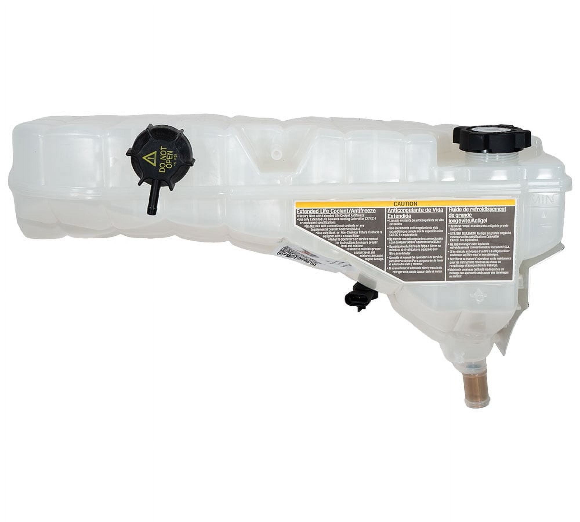 Coolant Overflow Reservoir Bottle Tank w/ Sensor and Cap Compatible w ...