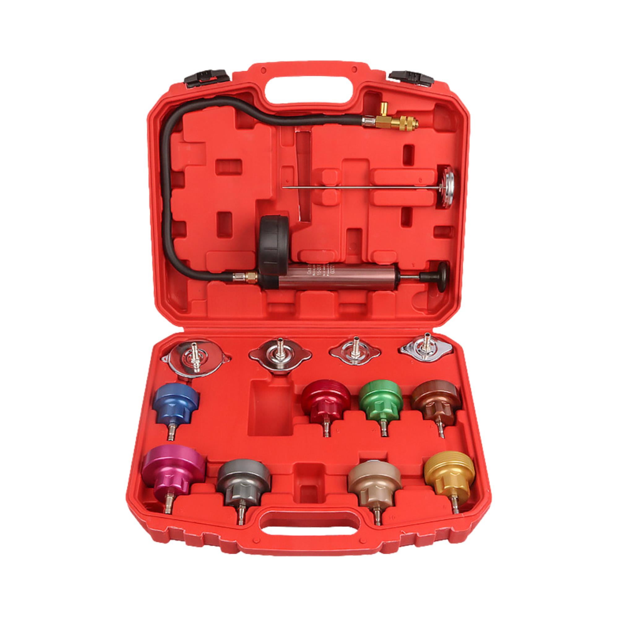 Coolant Radiator Pressure Tester Kit for Accurate Head Gasket Leak ...