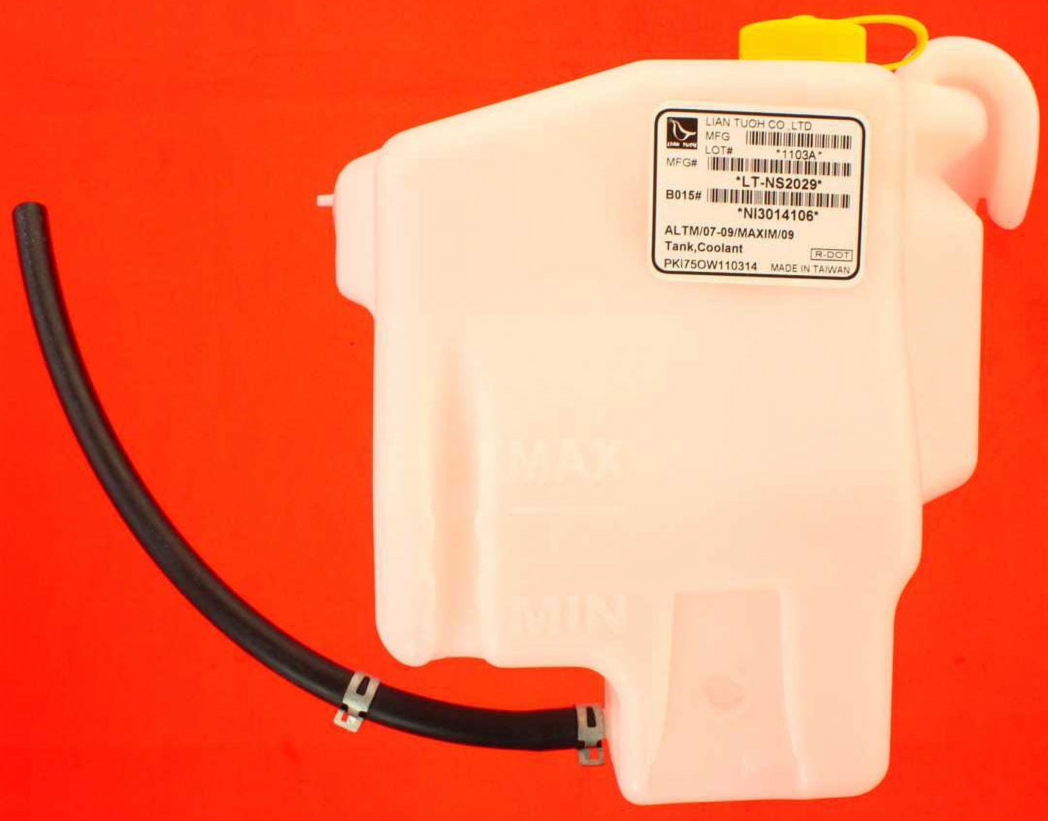 Coolant Reservoir Compatible with NISSAN ALTIMA 2007-2013/MAXIMA 2009 ...