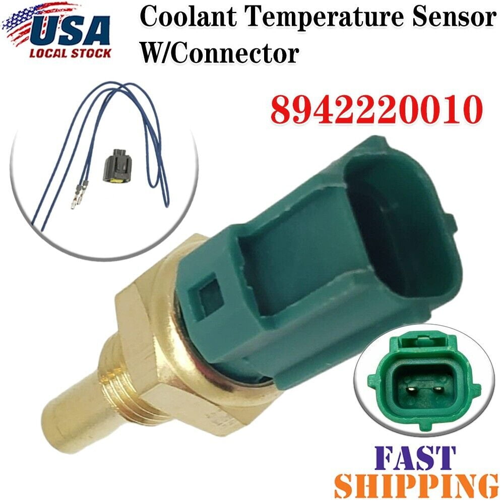 Coolant Temperature Sensor w/Connector 8942220010 For Lexus Mazda ...