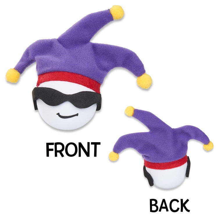 Coolballs Cool Jester Car Antenna Topper/Mirror Dangler/Auto Dashboard ...