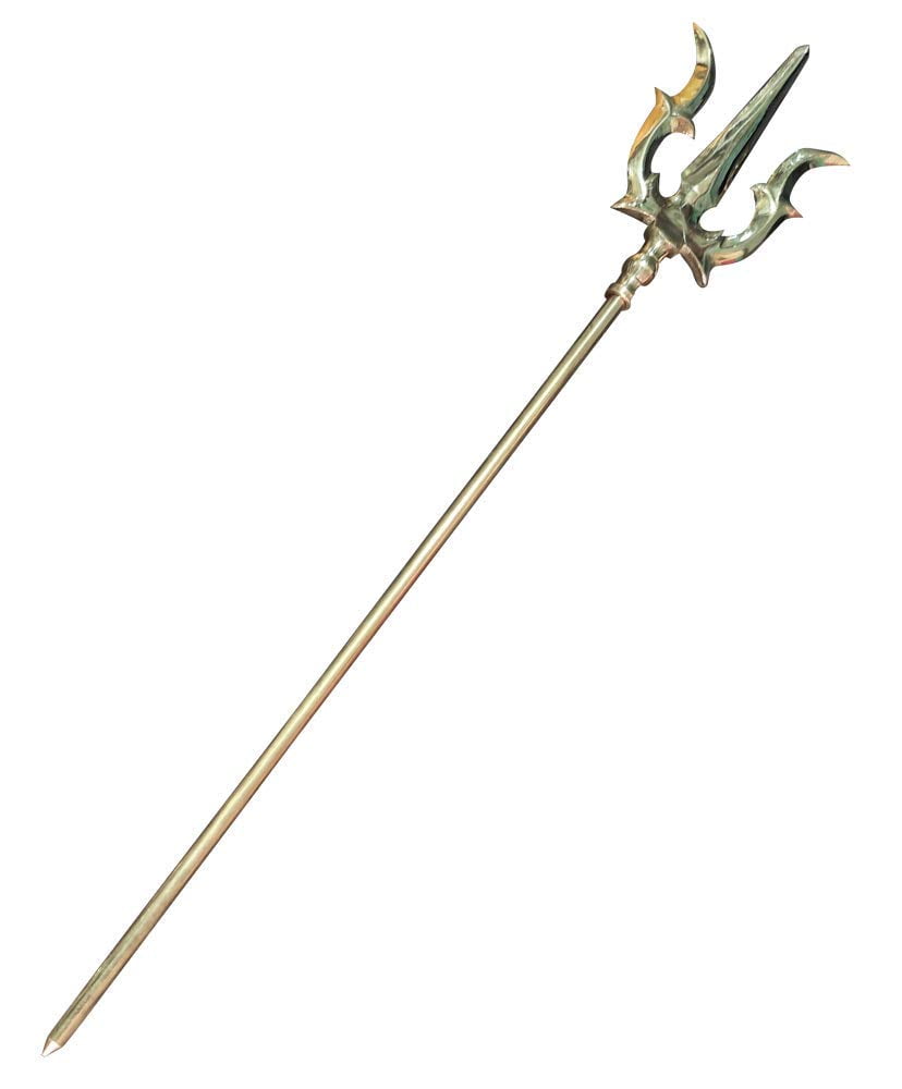 Coolboss Brass Trisul for Pooja Dance, Idol, Metal, Trishul Weapon ...