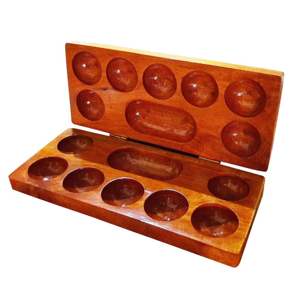 Coolboss Wooden Palankuli,Traditional Mancala Game Played in South ...