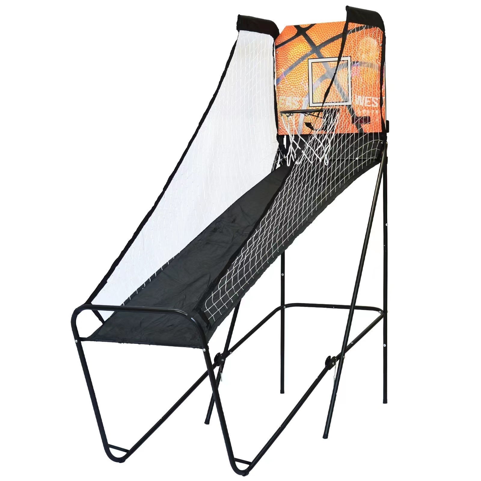Basketball Game Double Shootout - Includes 4 Balls & Pump, LED Scorer ...