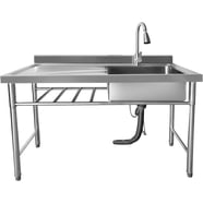 Simpli Home Seiger 46 inch Laundry Cabinet with Pull-out Faucet and ...