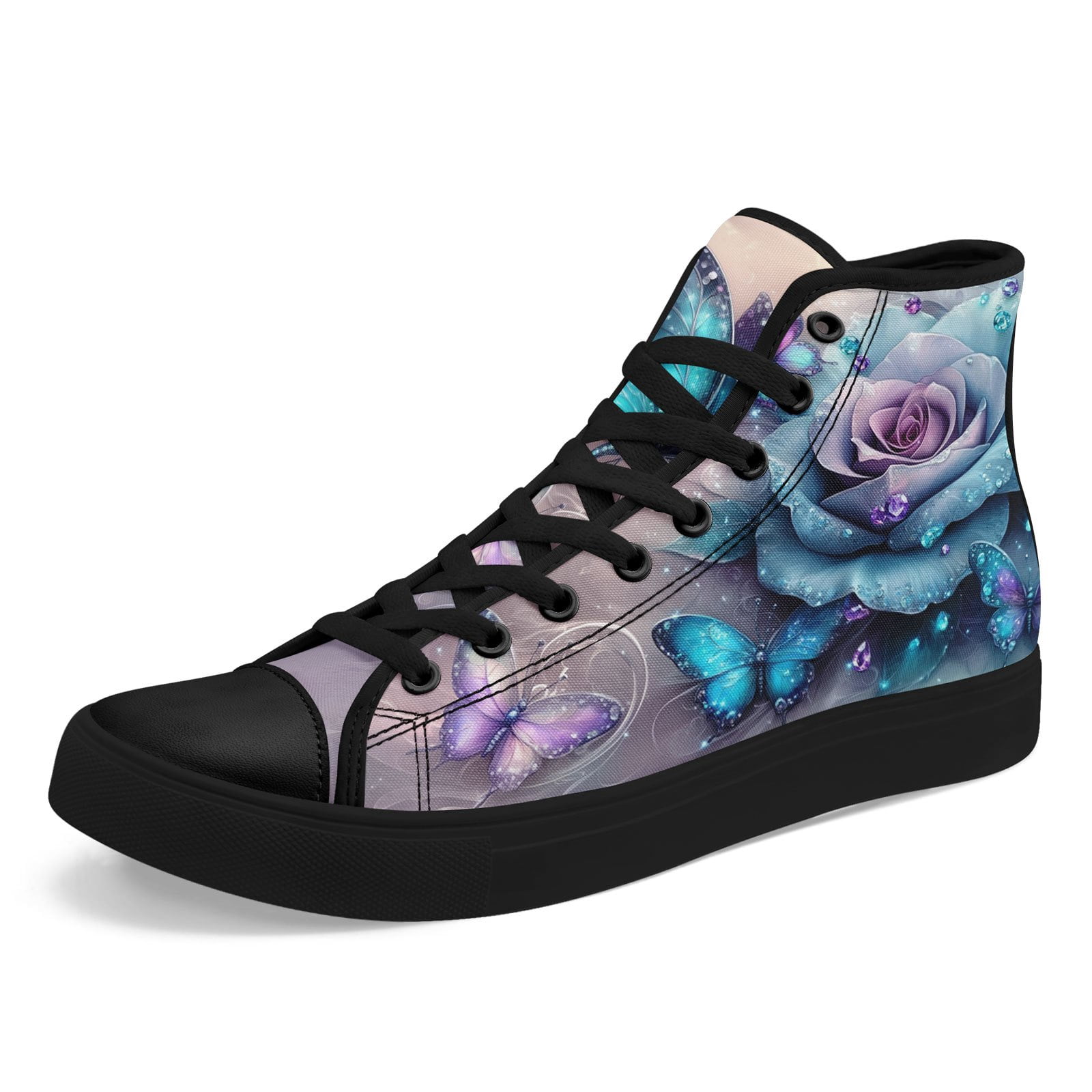 Coolcustomize Casual High-Top Sneakers for Women Size size 5 5.5 6.5 7 ...