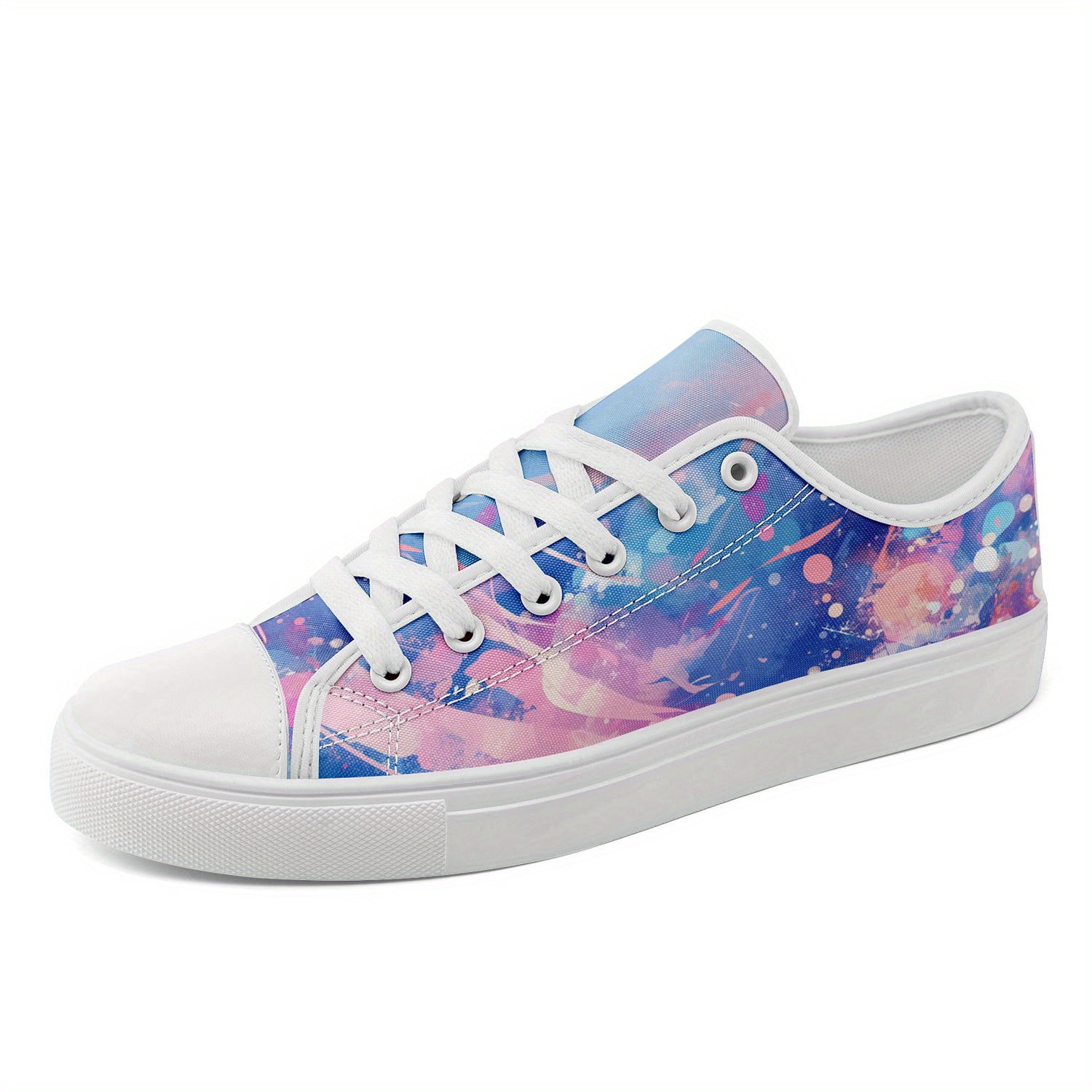 Coolcustomize Casual Shoes for Women Featuring a Trendy Ink-Splatter ...