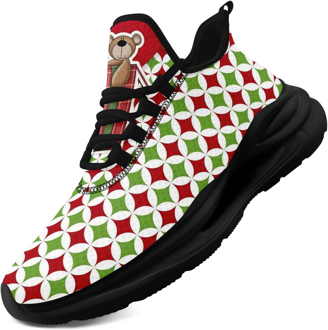 Coolcustomize Christmas Santa Claus Themed Sneakers for Men & Women ...