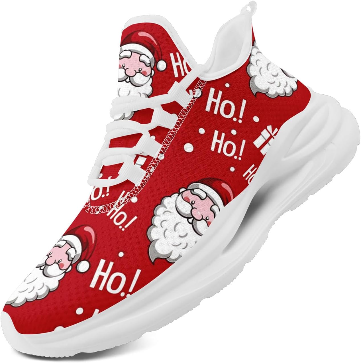 Coolcustomize Christmas Santa Claus Themed Sneakers for Men & Women ...