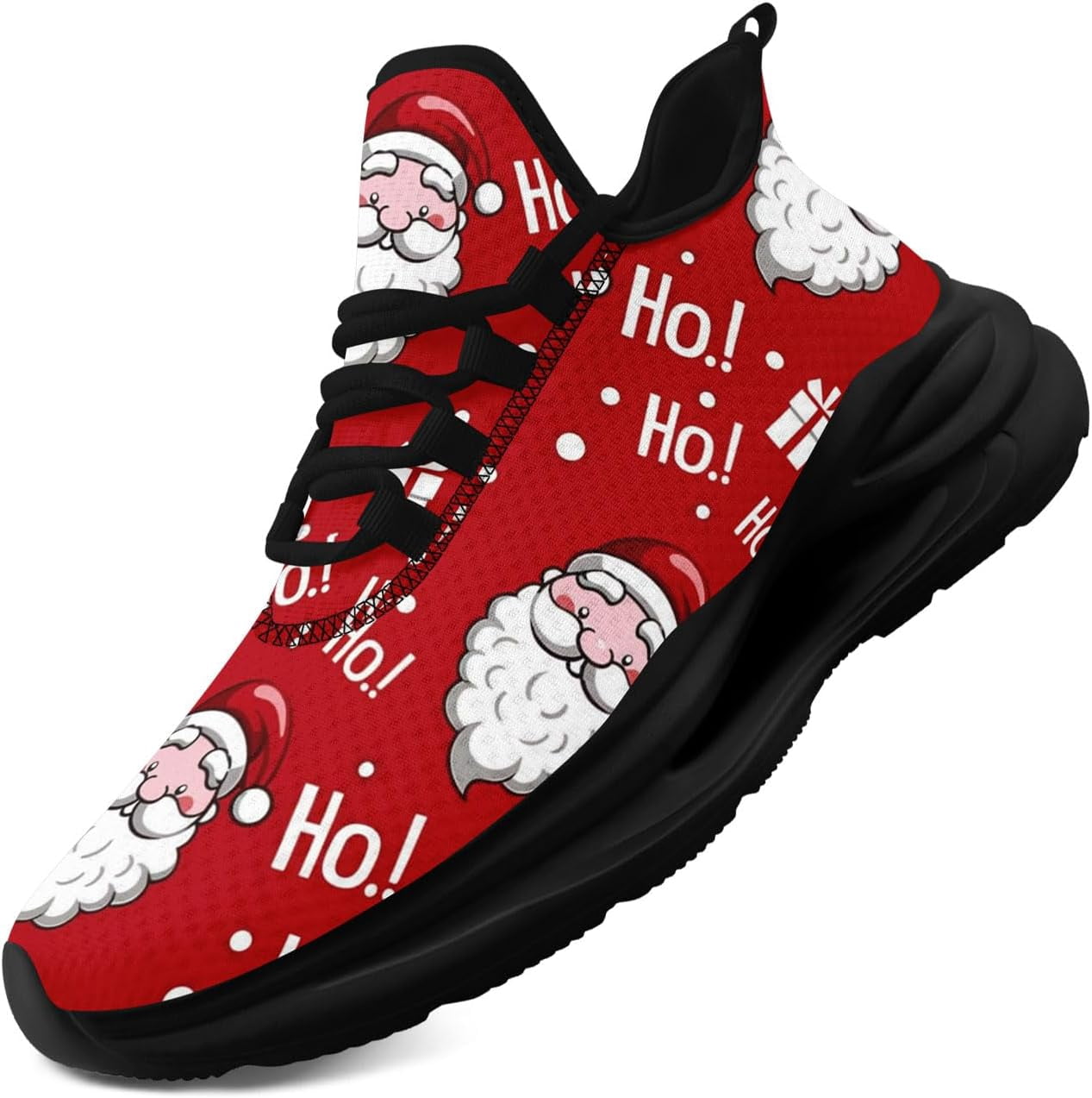 Coolcustomize Christmas Santa Claus Themed Sneakers for Men & Women ...