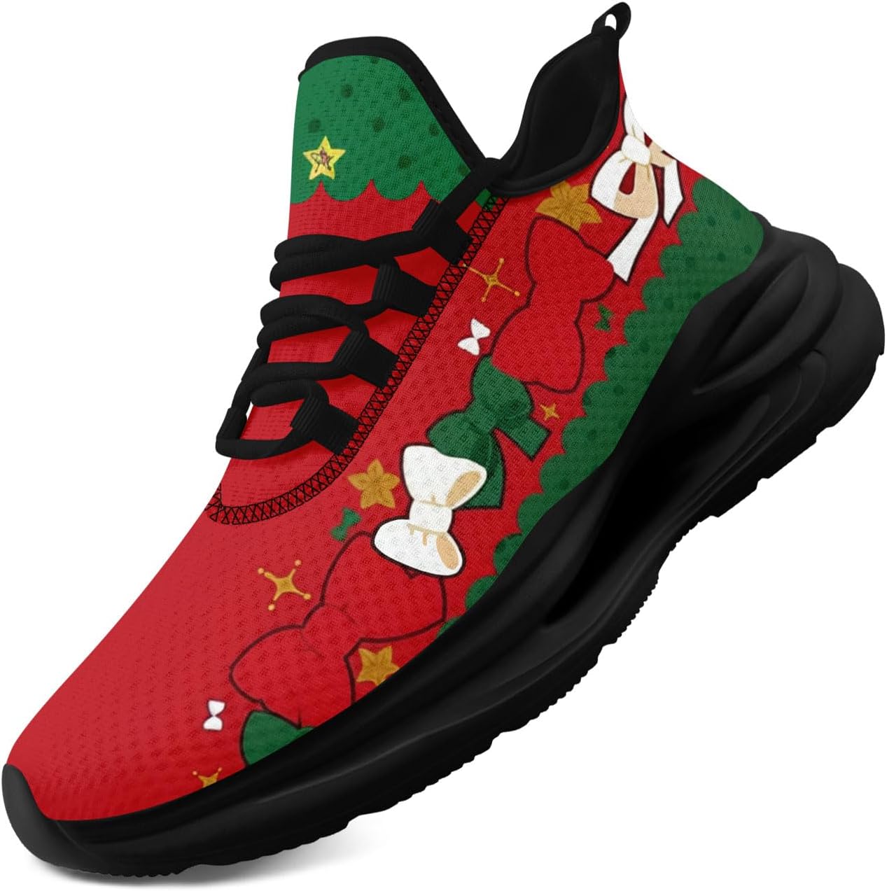 Coolcustomize Christmas Santa Claus Themed Sneakers for Men & Women ...