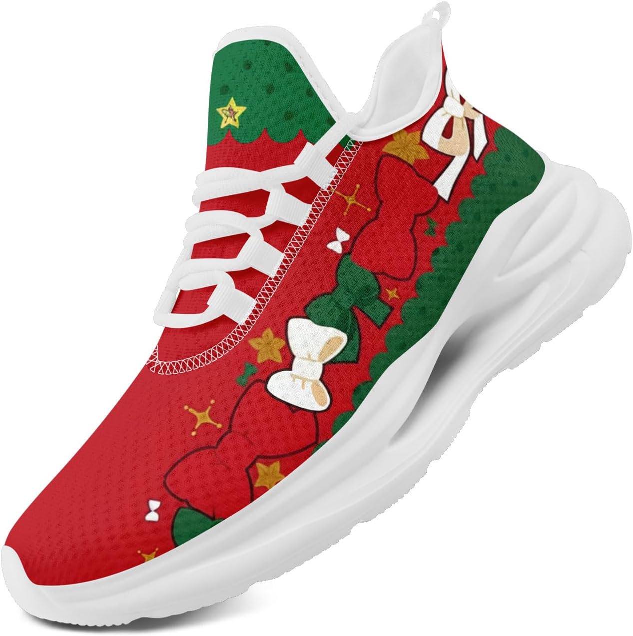 Coolcustomize Christmas Santa Claus Themed Sneakers for Men & Women ...