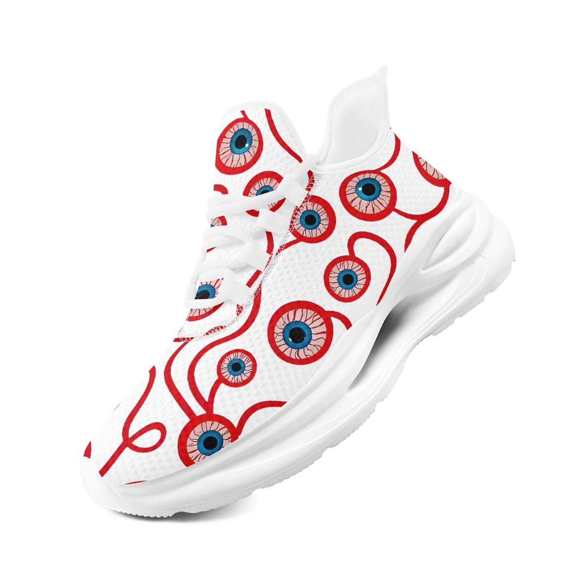 Coolcustomize Lightweight Sneakers for Women Featuring a Spooky Eye ...