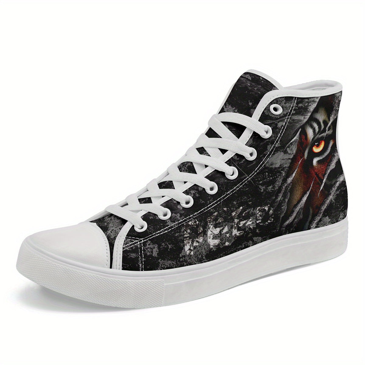 Coolcustomize Men's High-top Gothic Sneakers, Lightweight Breathable ...