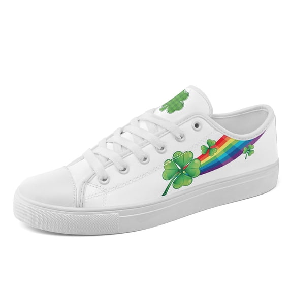 Coolcustomize Men's Plus Size Casual Sneakers with Whimsical Bold St ...