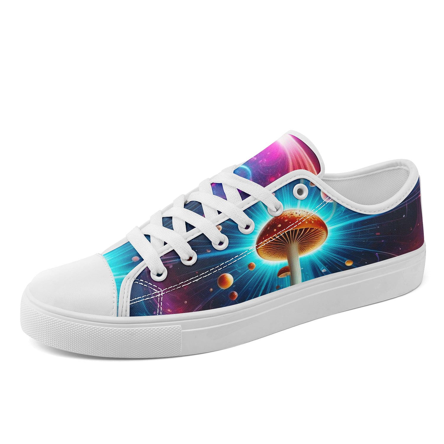 Coolcustomize Men's Plus Size Low-Top Sneakers, Lightweight All-Season ...