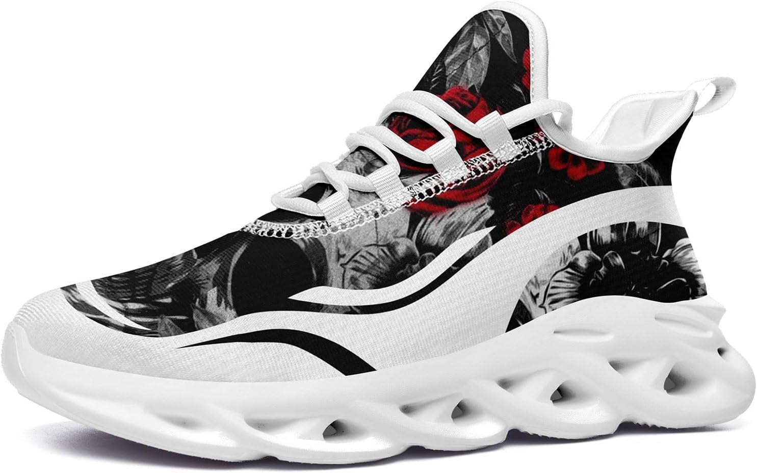 Coolcustomize Men's Road Runnig Shoes Non-Slip Lightweight Fashion ...