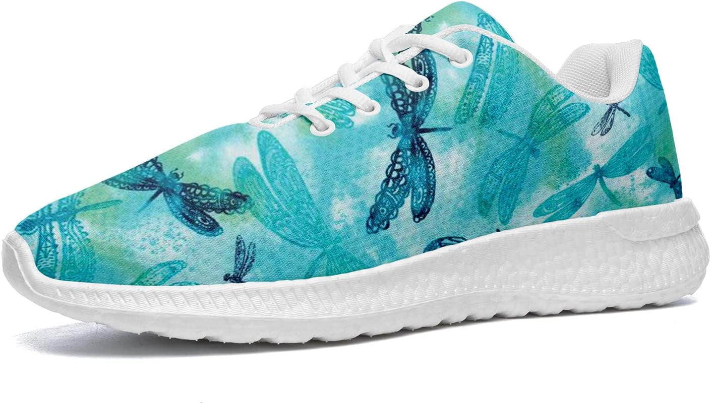 Coolcustomize Tennis Sports Sneakers for Women,Dragonfly Design ...
