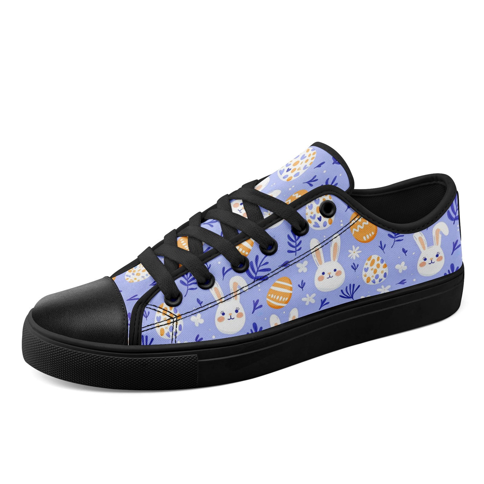 Coolcustomize Women Plus Size Lace-Up Walking Shoes | Light Purple ...
