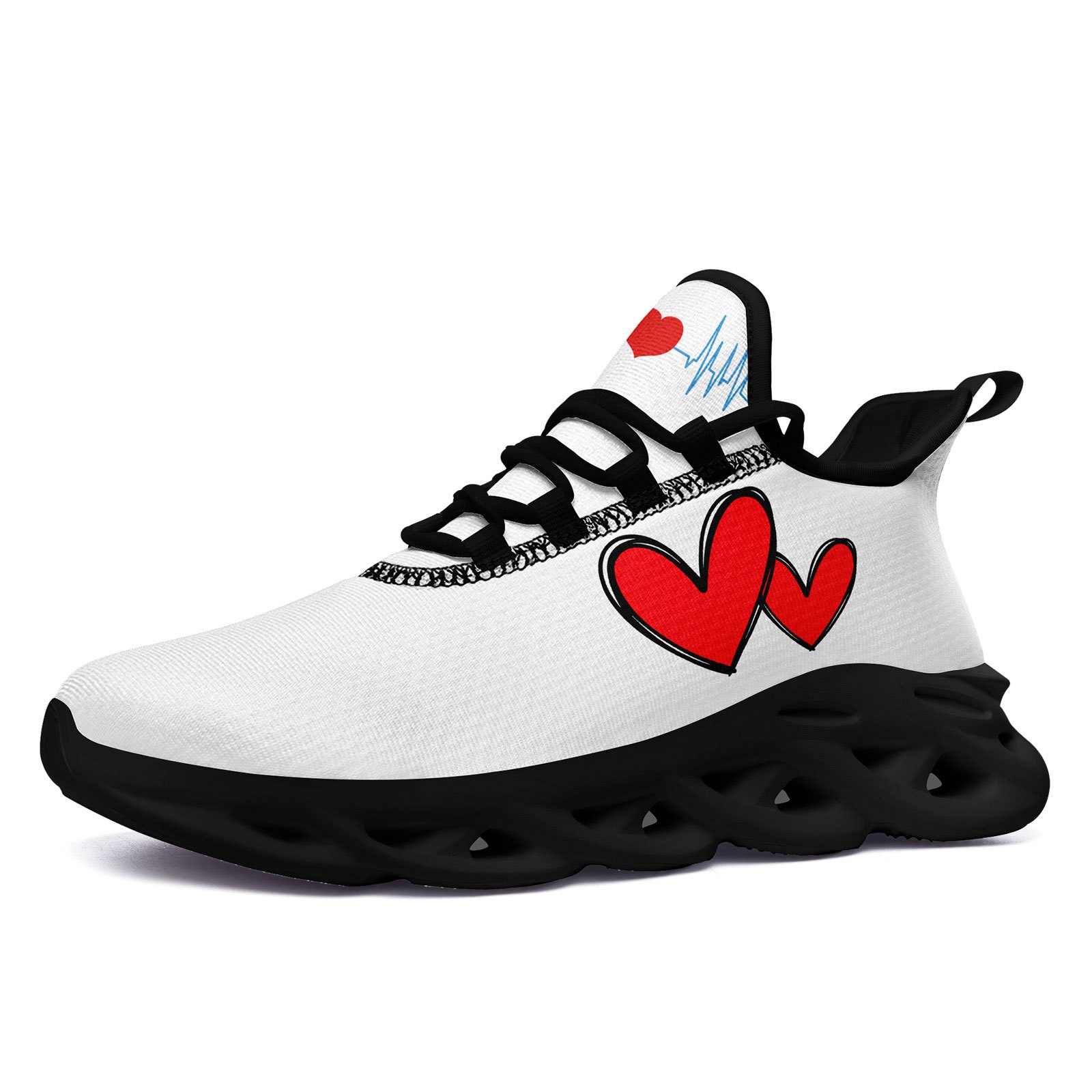 Coolcustomize Women's Breathable Running Shoes | Lightweight Heartbeat ...