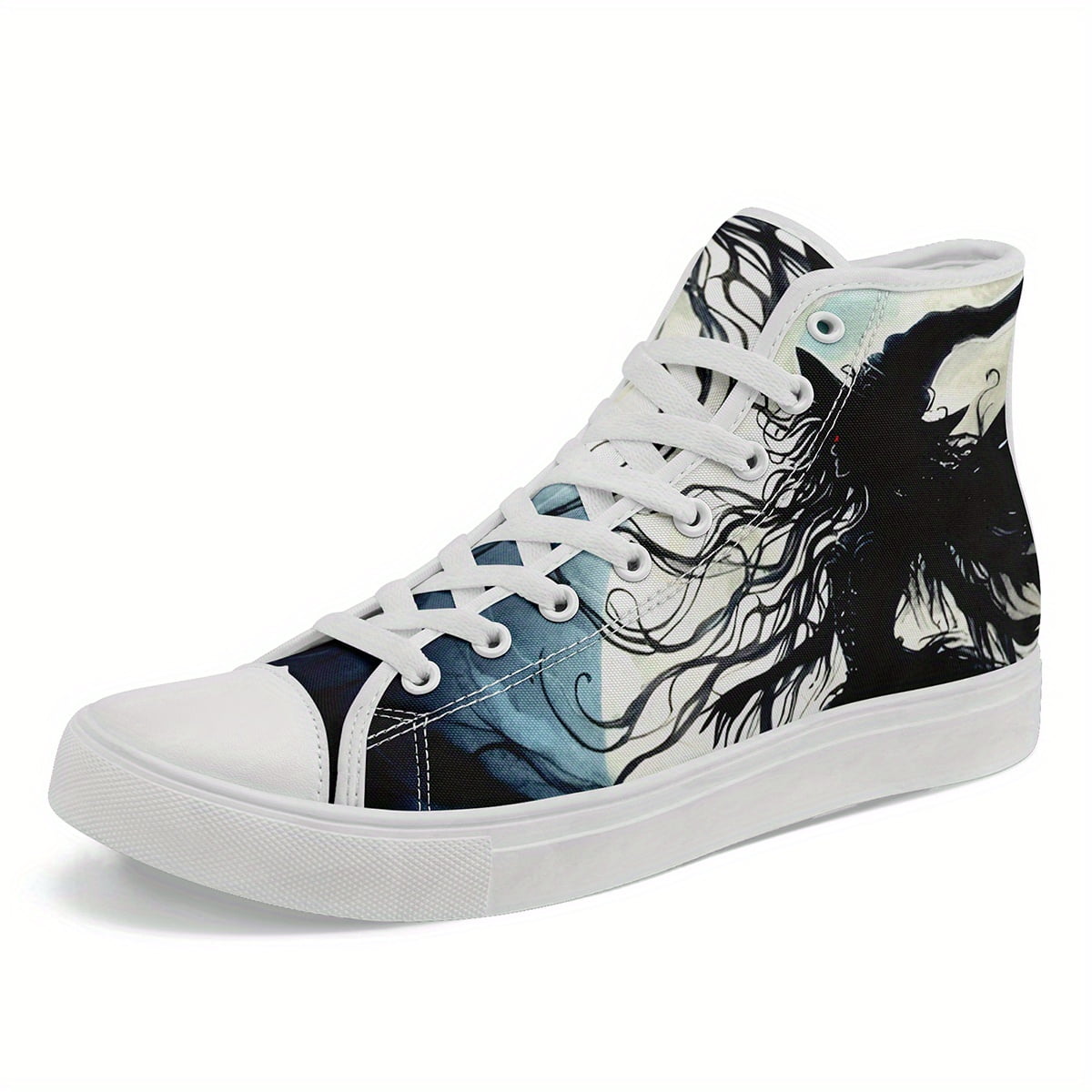 Coolcustomize Women's Gothic Halloween High-Top Sneakers - Enchanted ...
