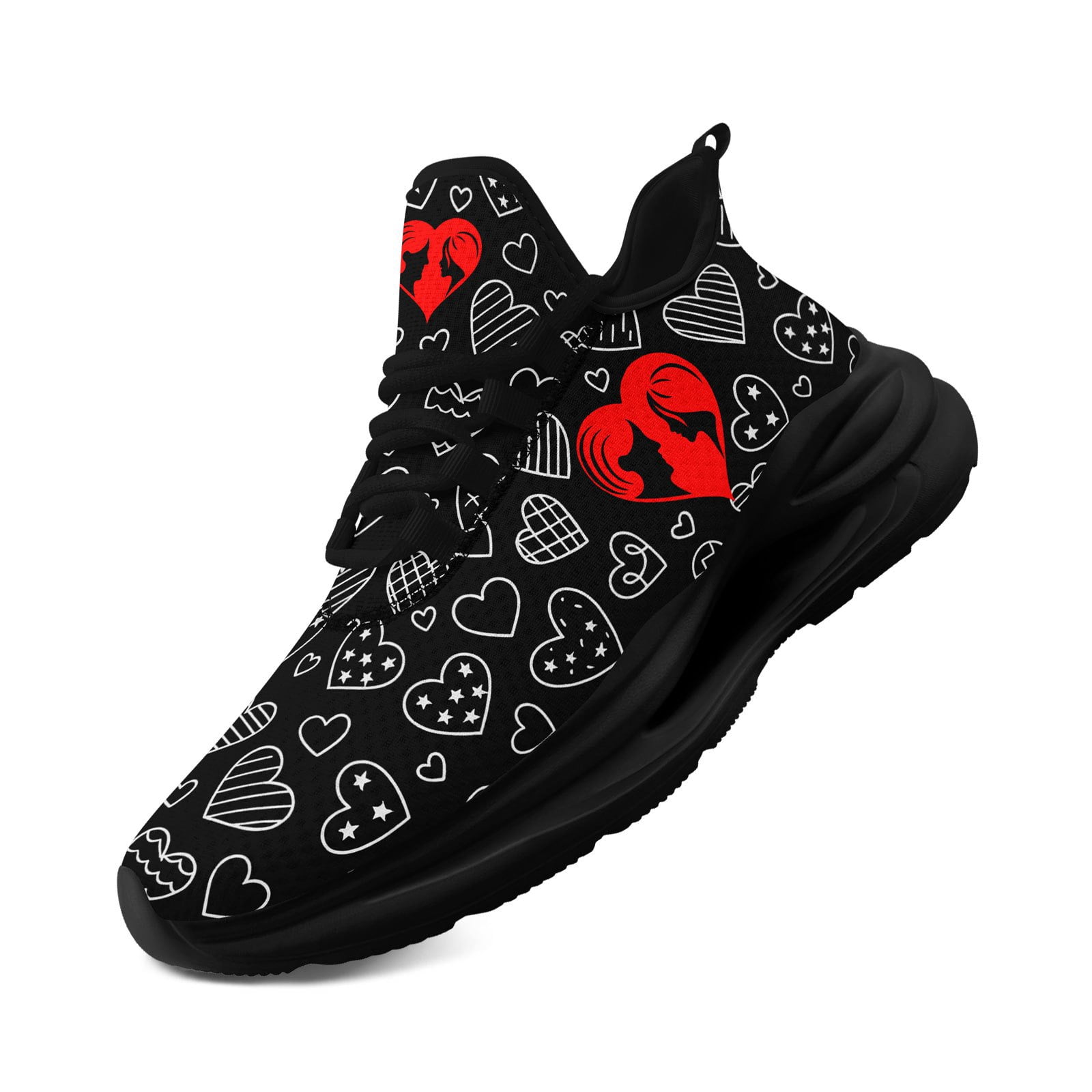 Coolcustomize Women's Low-Top Sneakers, Breathable Lightweight Sneakers ...