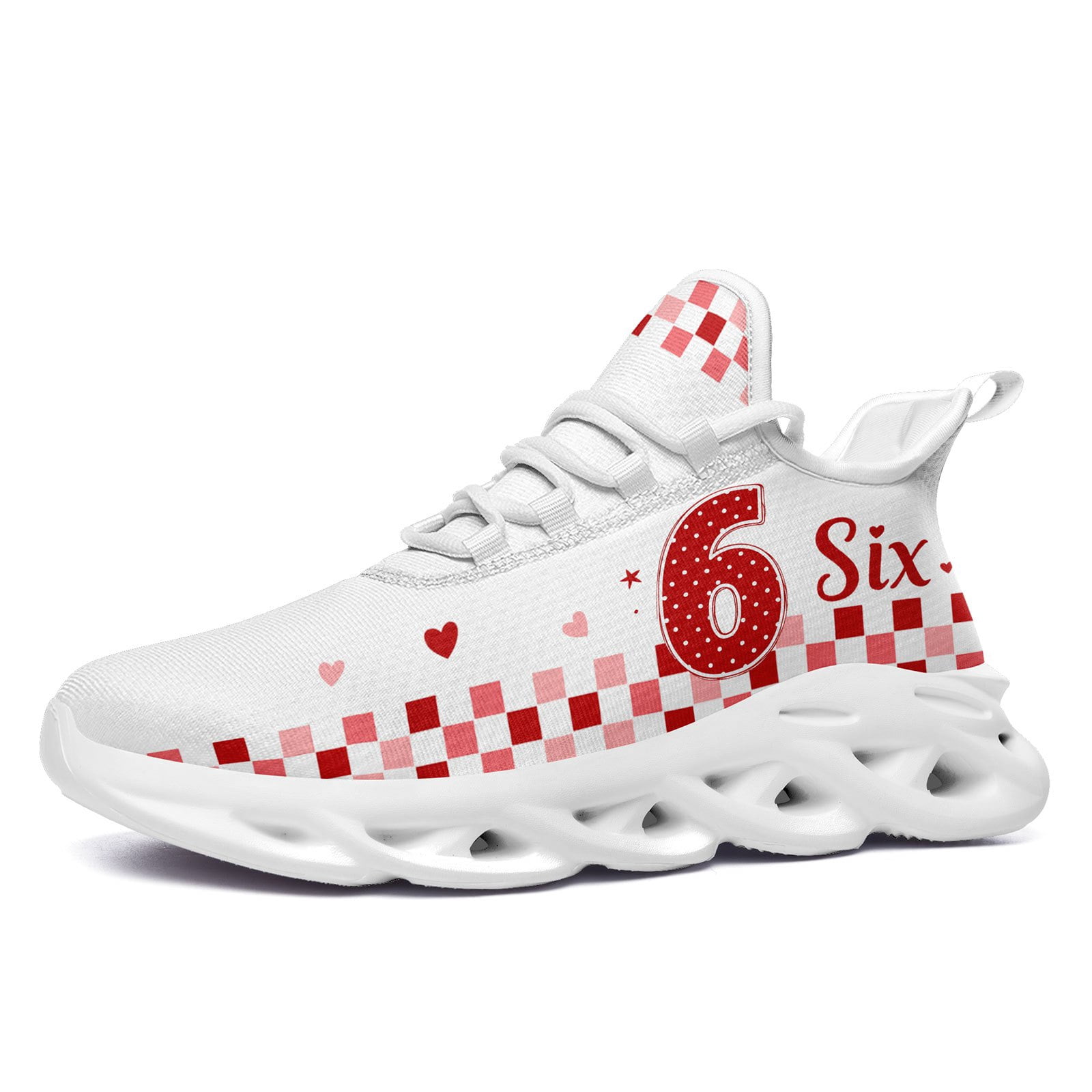 Coolcustomize Women's SixSeven Themed Tennis Shoes | Heart Design ...