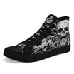 Coolcustomize Men's Plus Size Gothic High-top Sneakers with Tiger Print ...