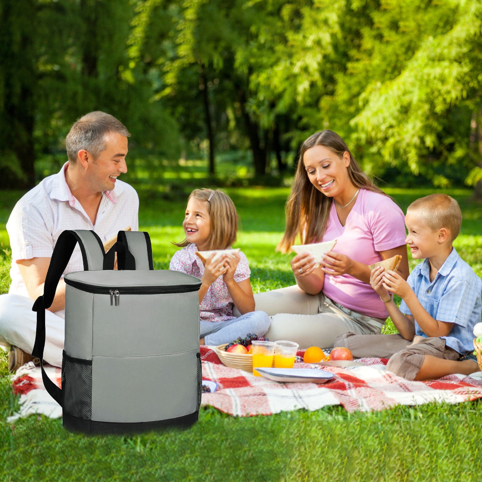 Cooler Backpack 30 Cans,Portable Backpack Coolers Insulated Leak Proof ...