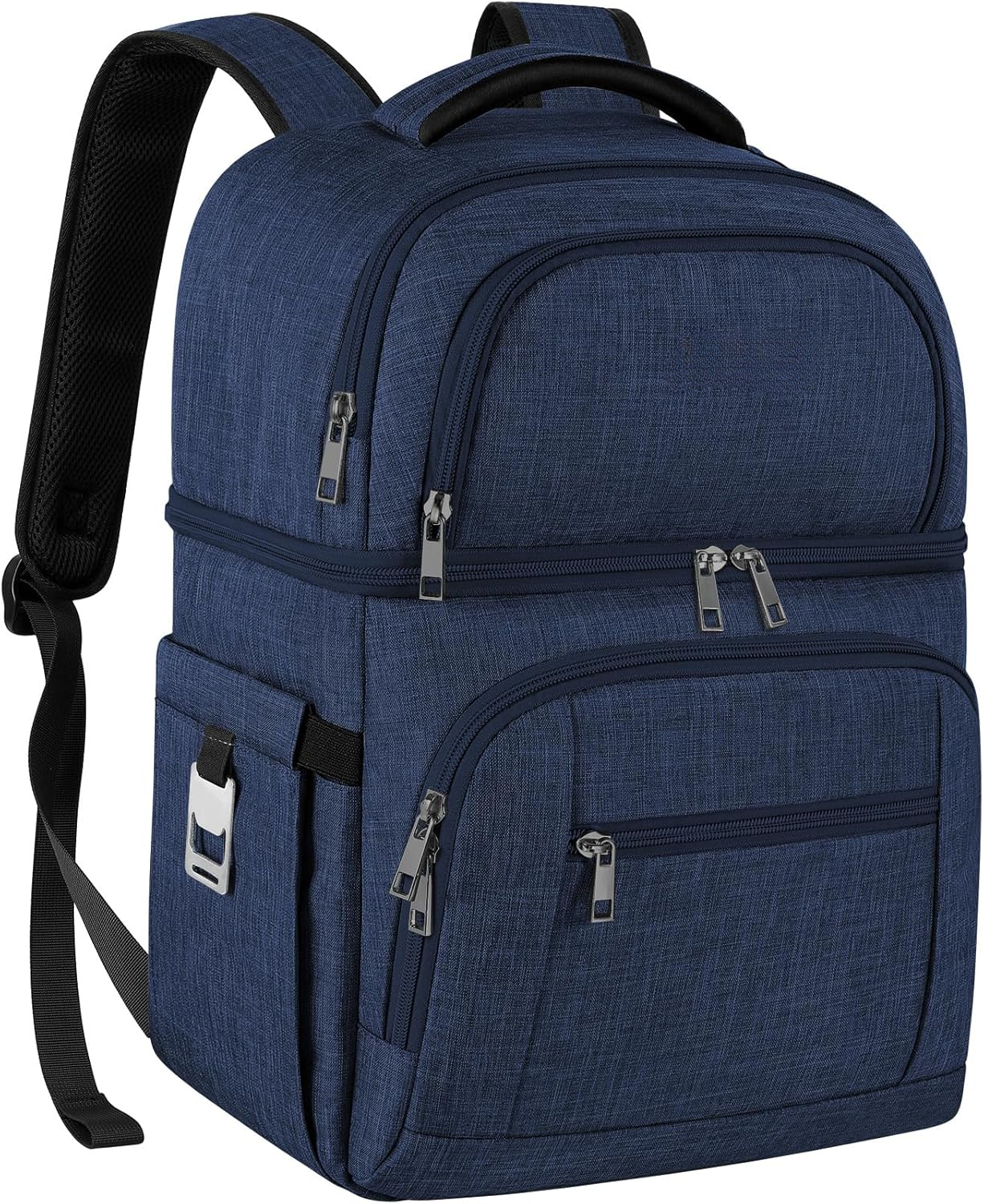 Cooler Backpack,Insulated Backpack Cooler Leakproof Double Deck Cooler ...