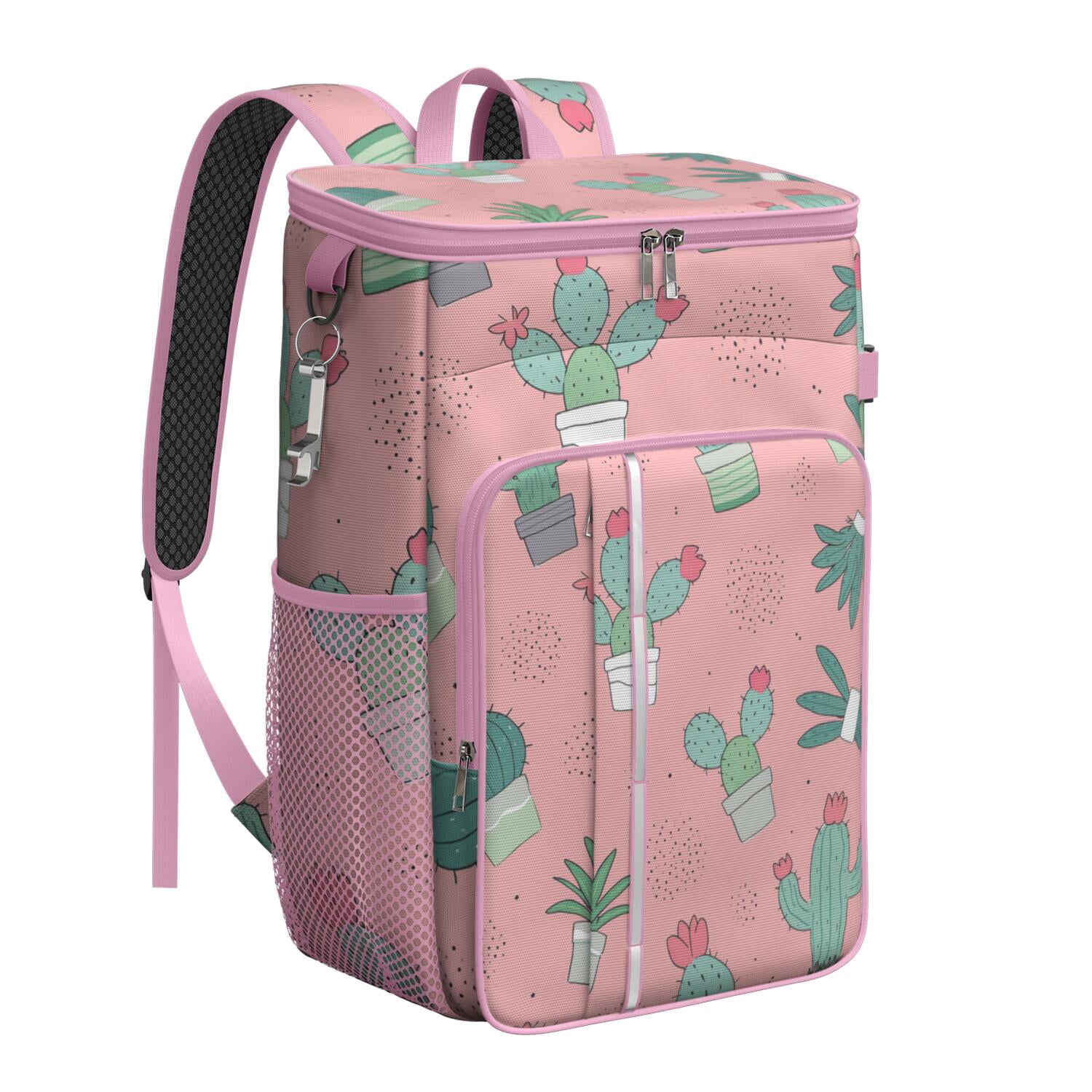 Cooler Backpack Insulated Backpack Cooler for Men & Women,Cactus Drink ...