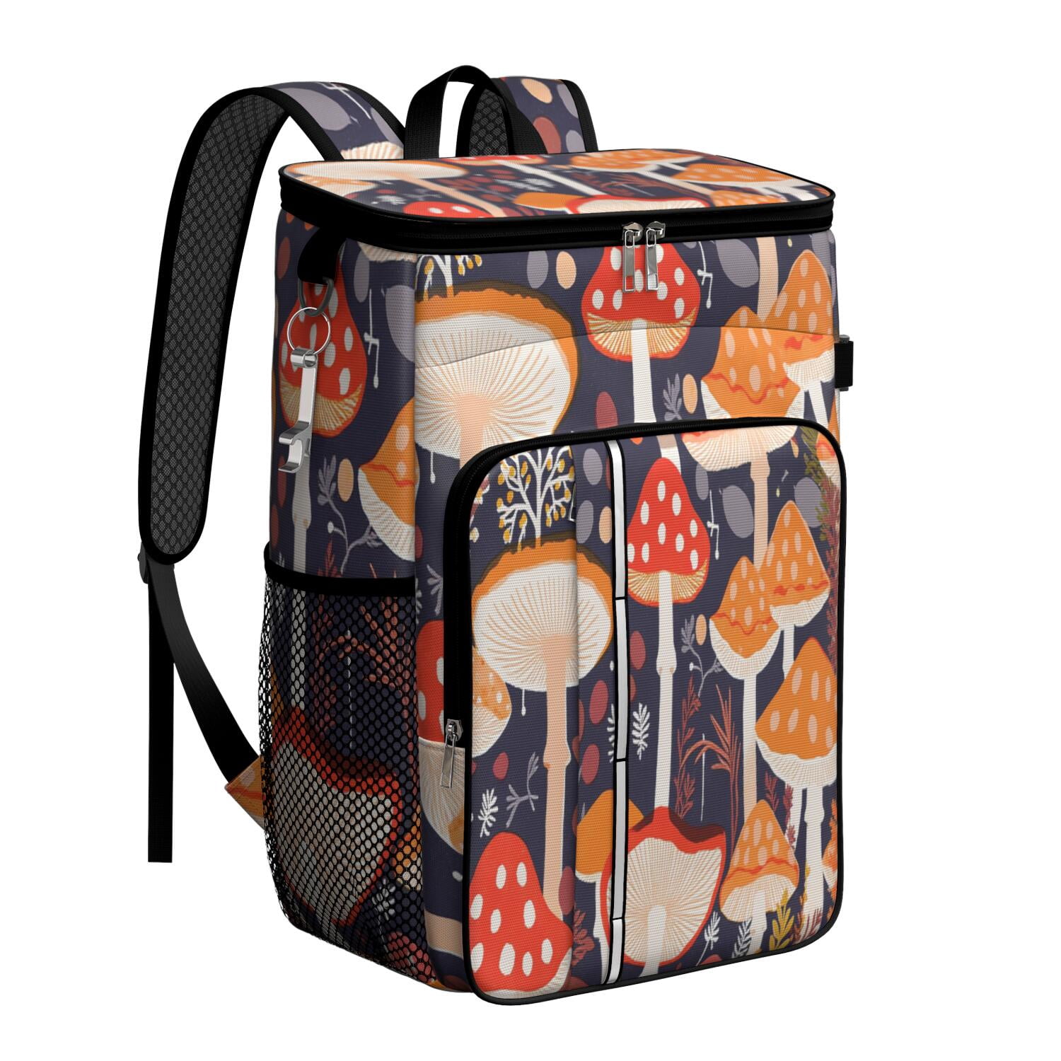 Cooler Backpack Insulated Backpack Cooler for Men & Women,Mushroom ...