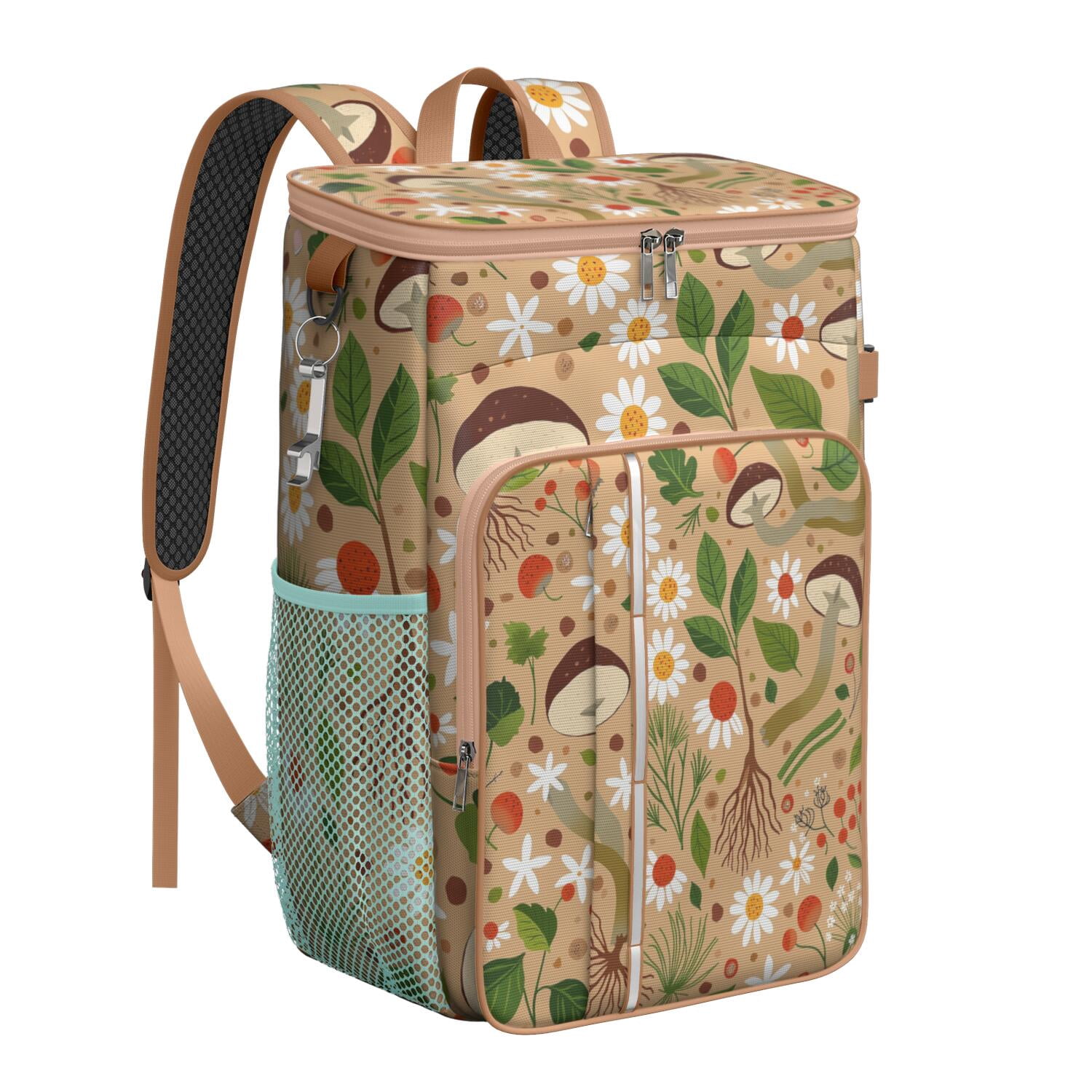 Cooler Backpack Insulated Backpack Cooler for Men & Women,Mushroom ...