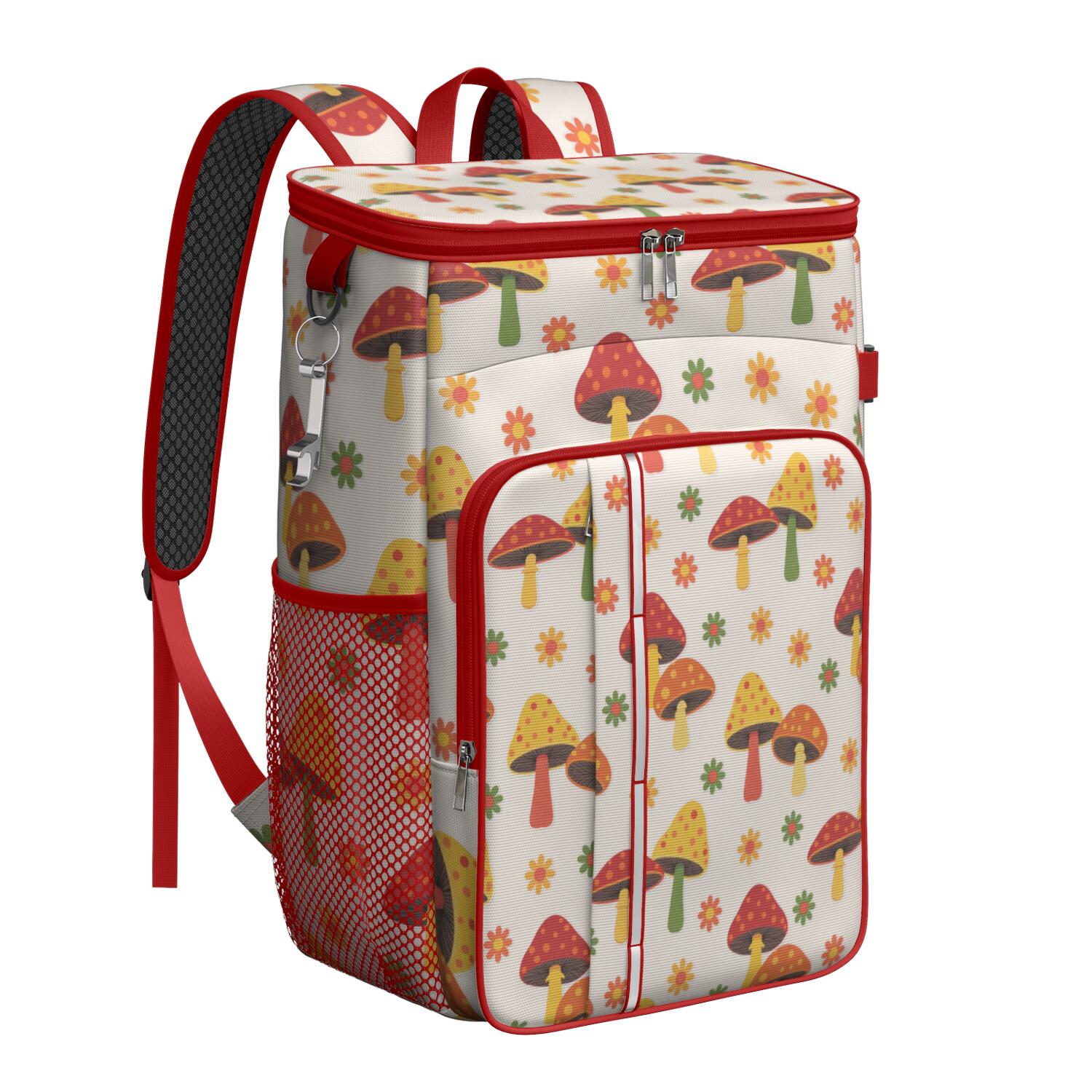Cooler Backpack Insulated Backpack Cooler for Men & Women,Mushroom ...
