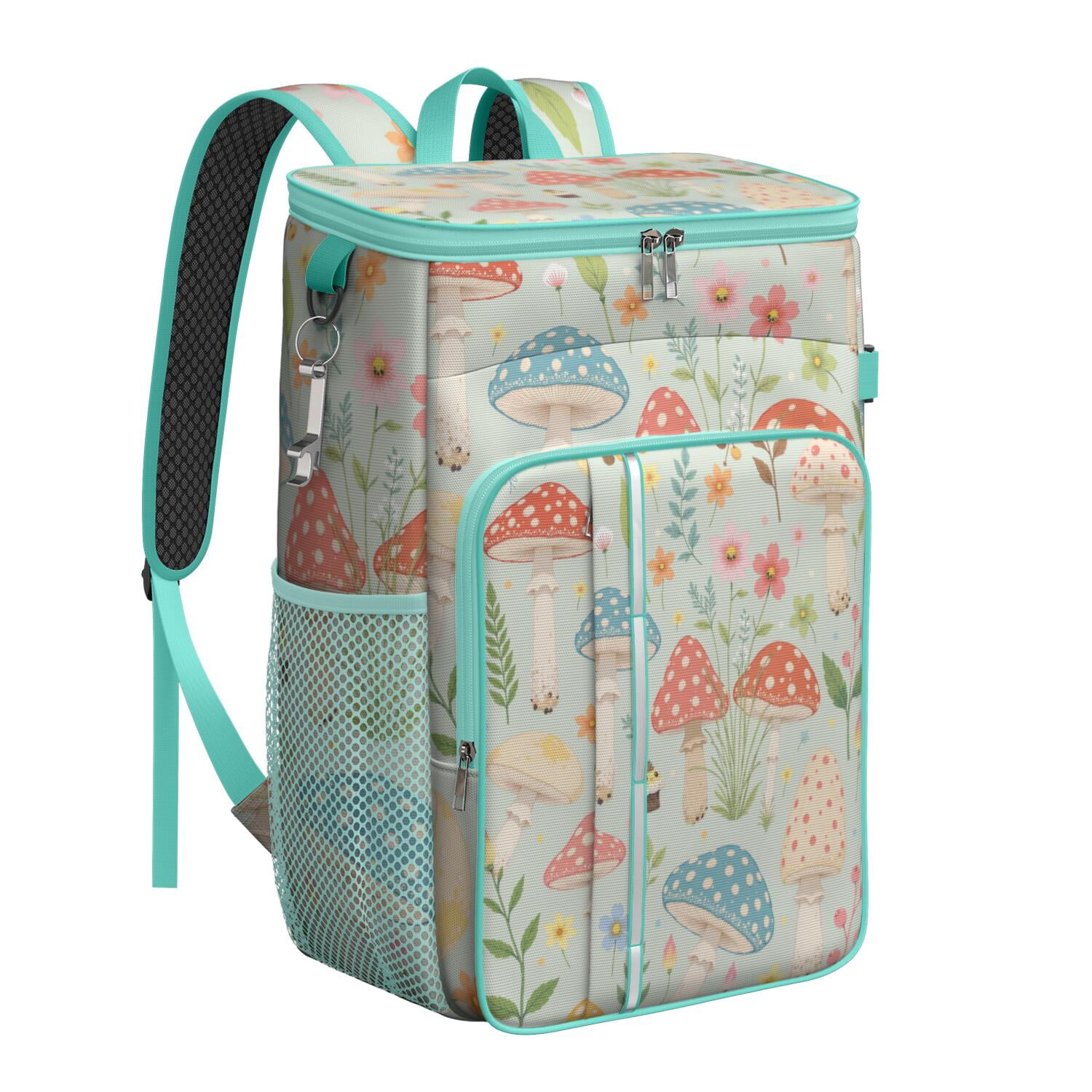 Cooler Backpack Portable Backpack Coolers for Men & Women,Mushroom ...