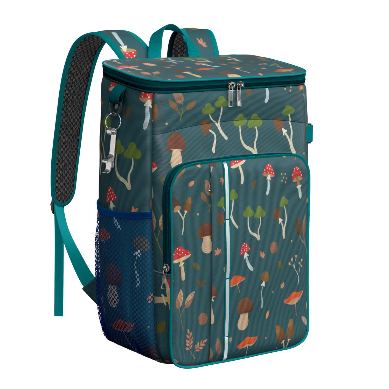 Cooler Backpack Portable Backpack Coolers for Men & Women,Mushroom ...